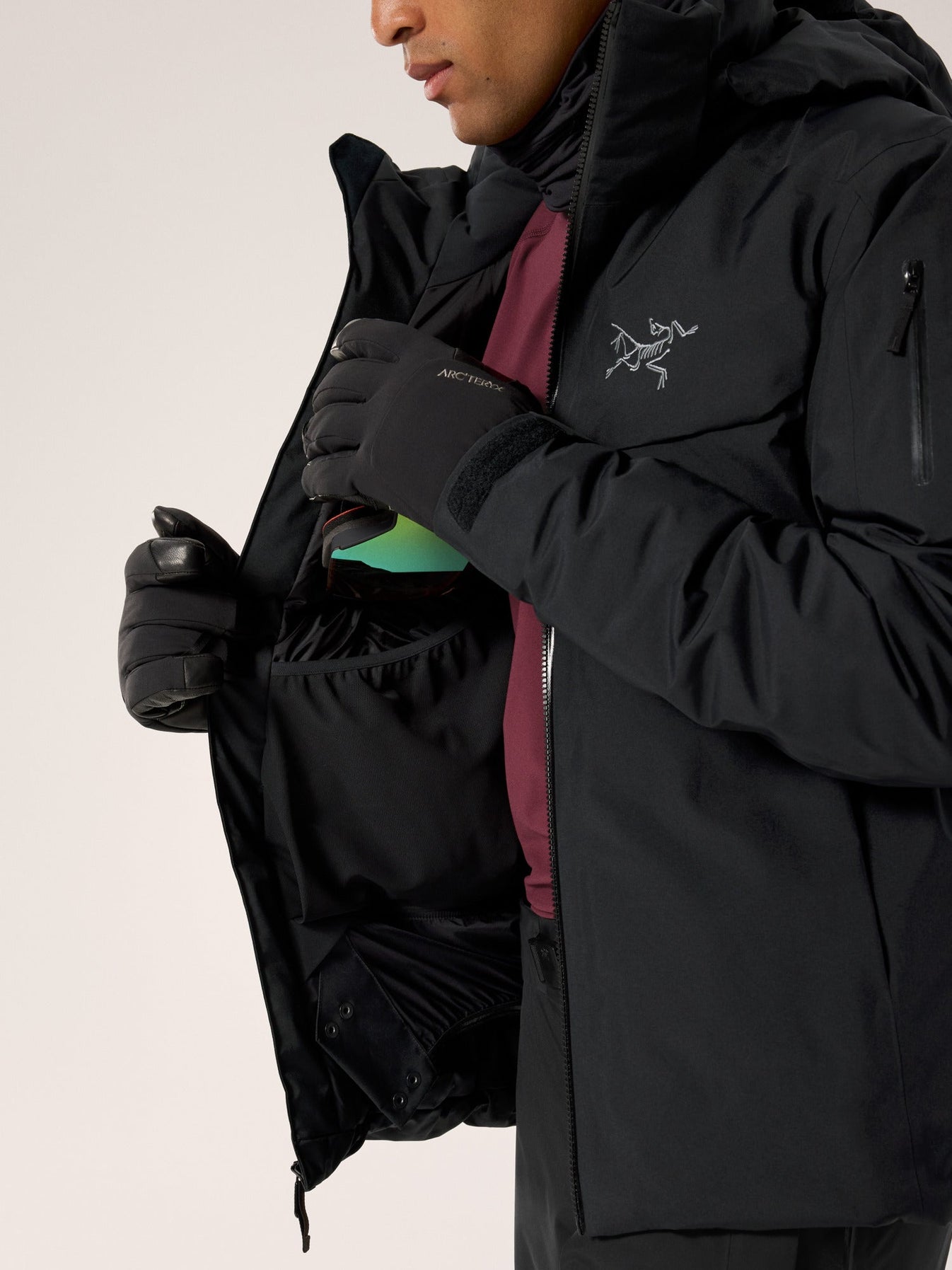 Arc'teryx Men's Waterproof Macai Down Jacket Black – Black – Arc'teryx ...