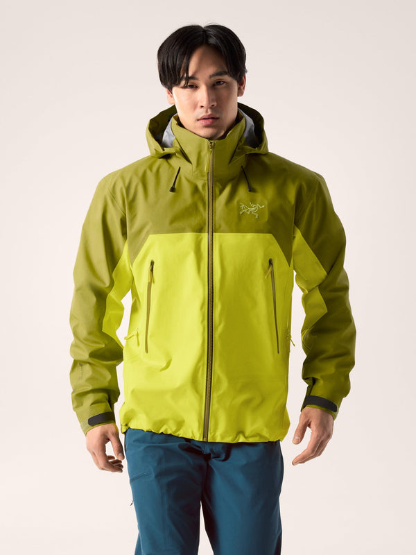 Arc'teryx Men's Waterproof Beta AR Jacket Light Brown – Olive Moss ...