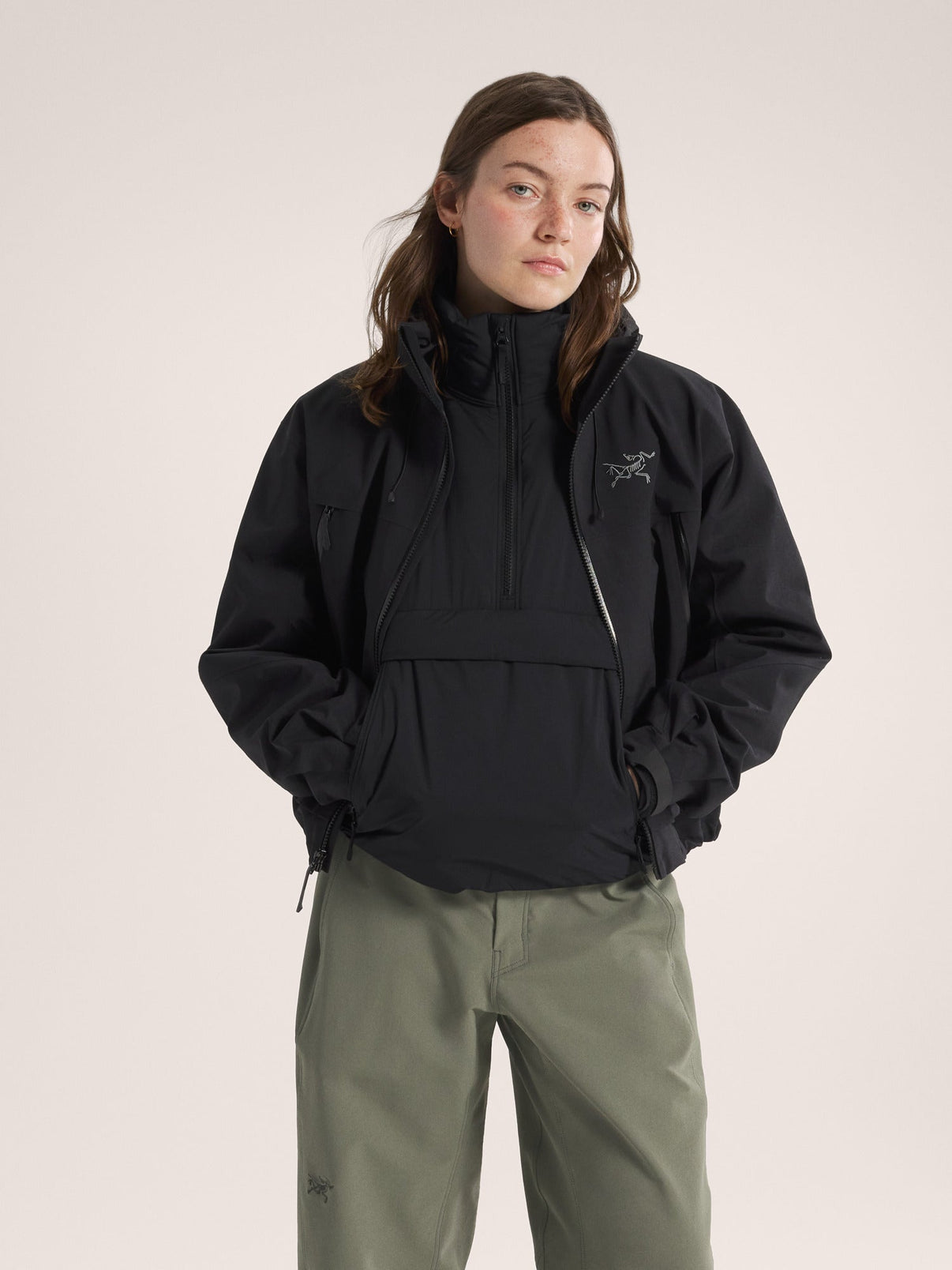 Arc'teryx Women's Breathable Elec SV 1/2 Zip Black – Black – Arc'teryx ...