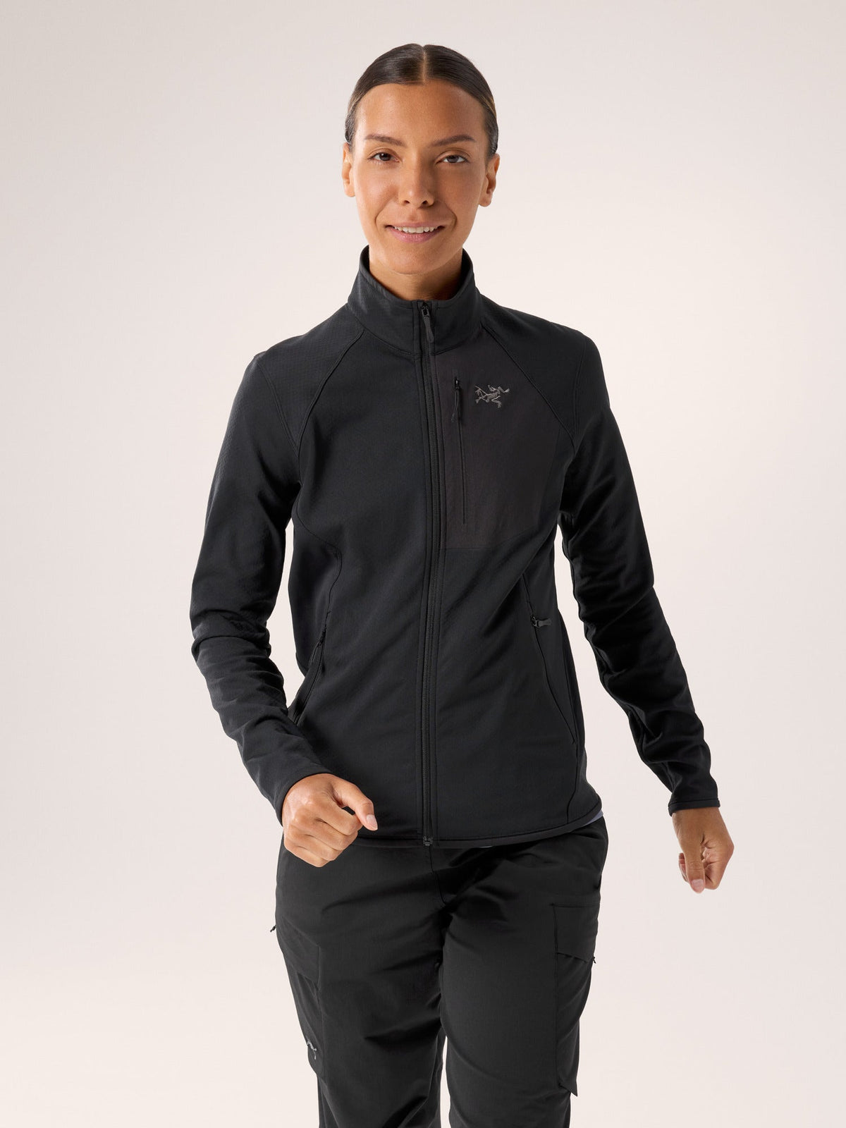 Arc'teryx Women's Breathable Delta Jacket Black – Black – Arc'teryx New ...