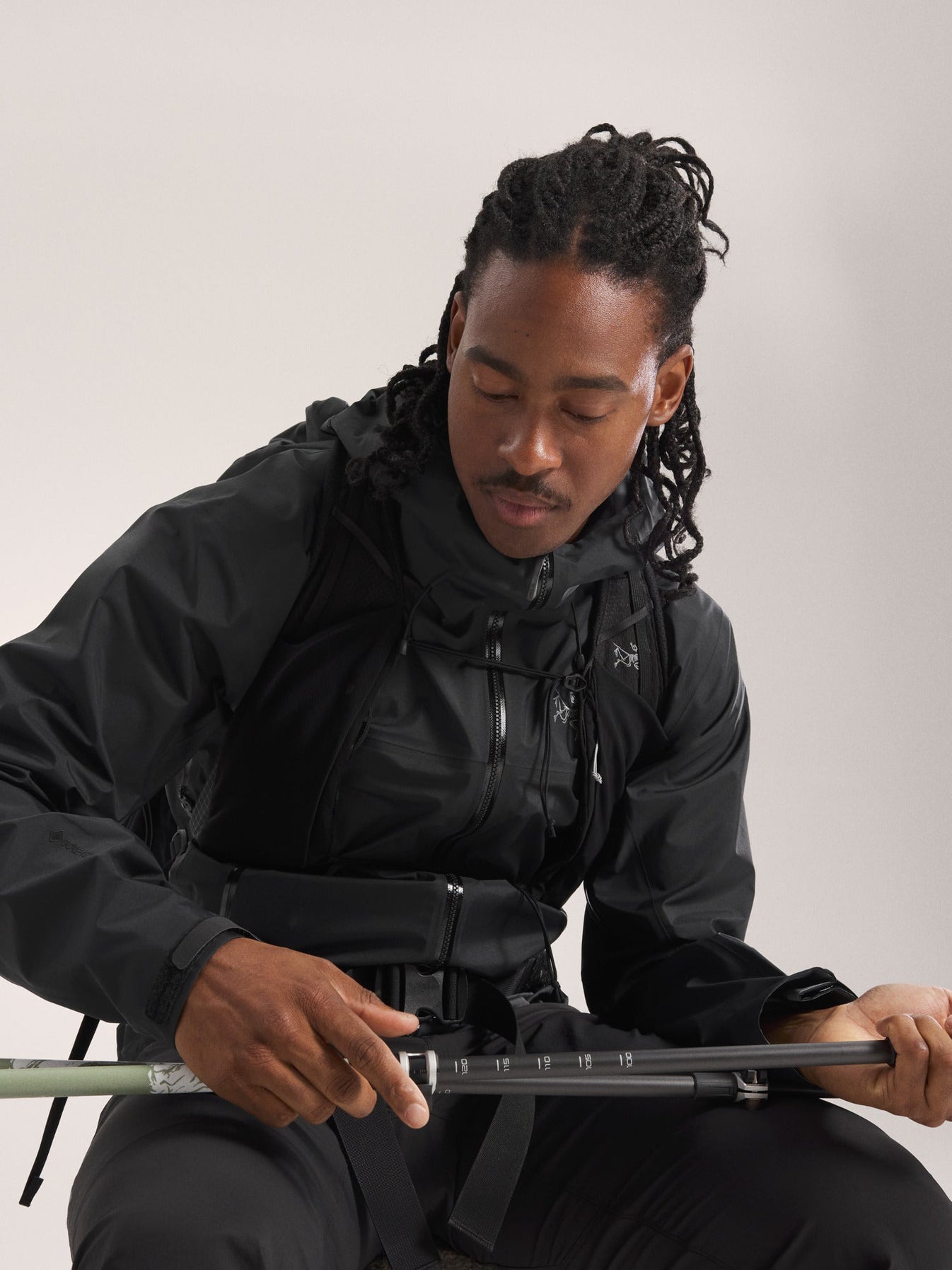 Arc'teryx Men's Waterproof Beta SL Jacket Black – Black – Arc'teryx New ...